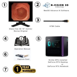 Microscopic & Endoscopic Glass-Free 3D | NOVIUS N-Vision3D