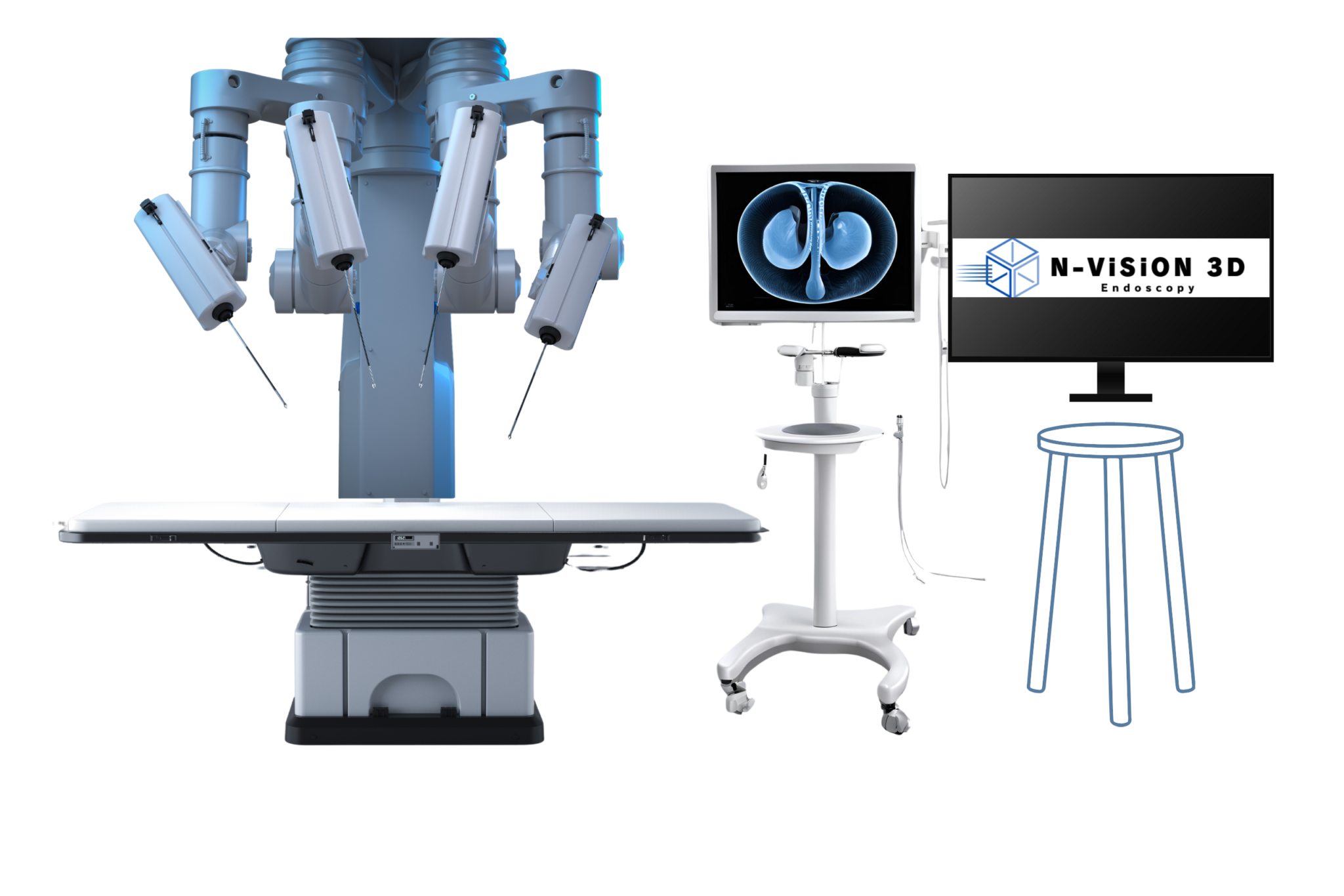 Robotic Surgery with Real-Time 2D-to-3D | NOVIUS